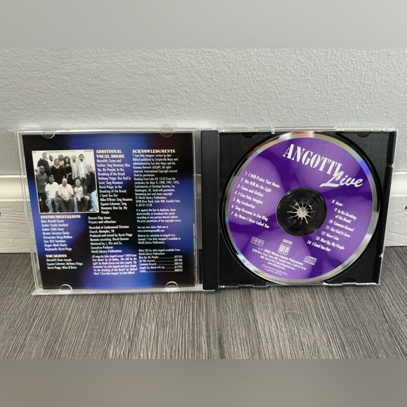 Other | John Angotti Autographed Cd Like New Condition | Poshmark
